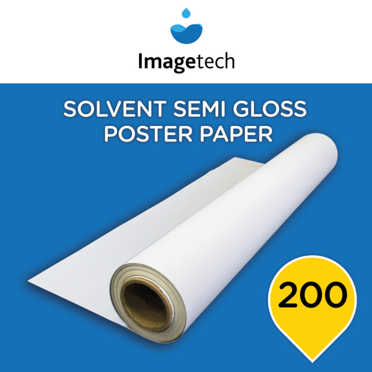 Imagetech SGP200 - Semi Gloss Poster Paper 200gr/m2 - Innotech