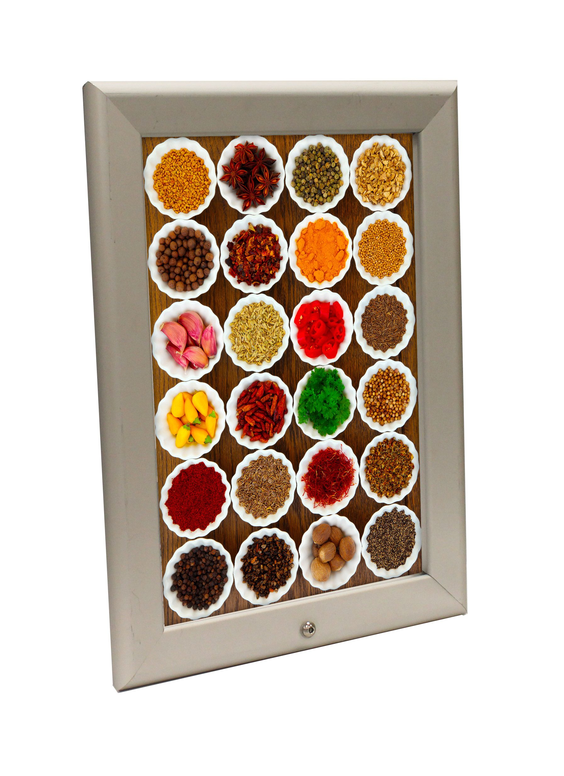 32mm Lockable Snap Frame - Silver - Innotech